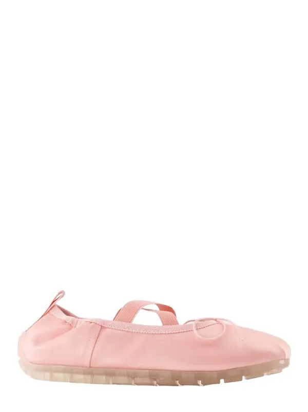 Simone Rocha Satin Ballerina Flats - Pink