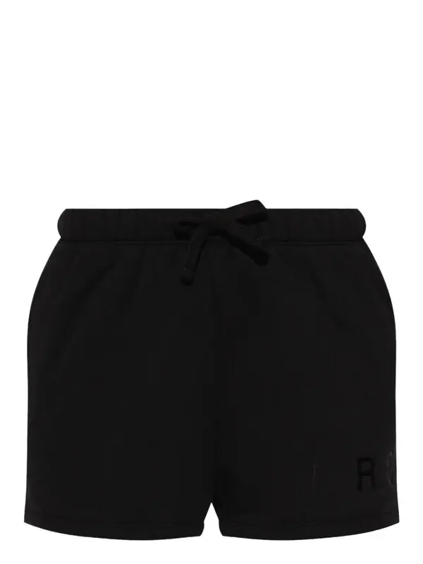 IRO PARIS Drawstring Logo Shorts - Black