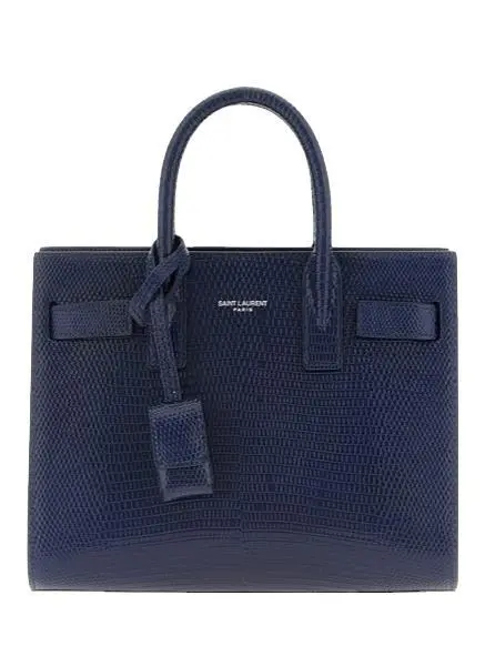 Saint Laurent Nano Sac De Jour Handbag - Blue
