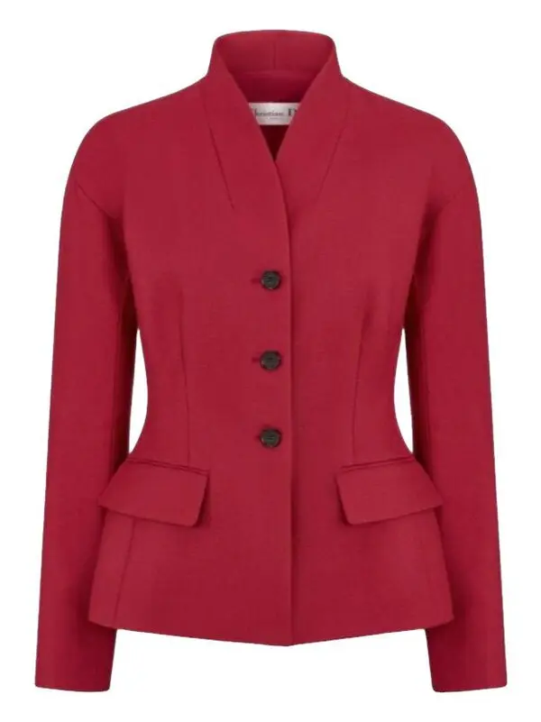 Dior Fitted Jacket - Red