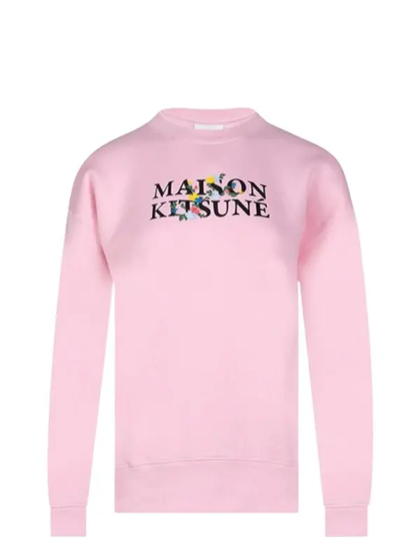 Maison Kitsuné Logo Sweatshirt - Pink
