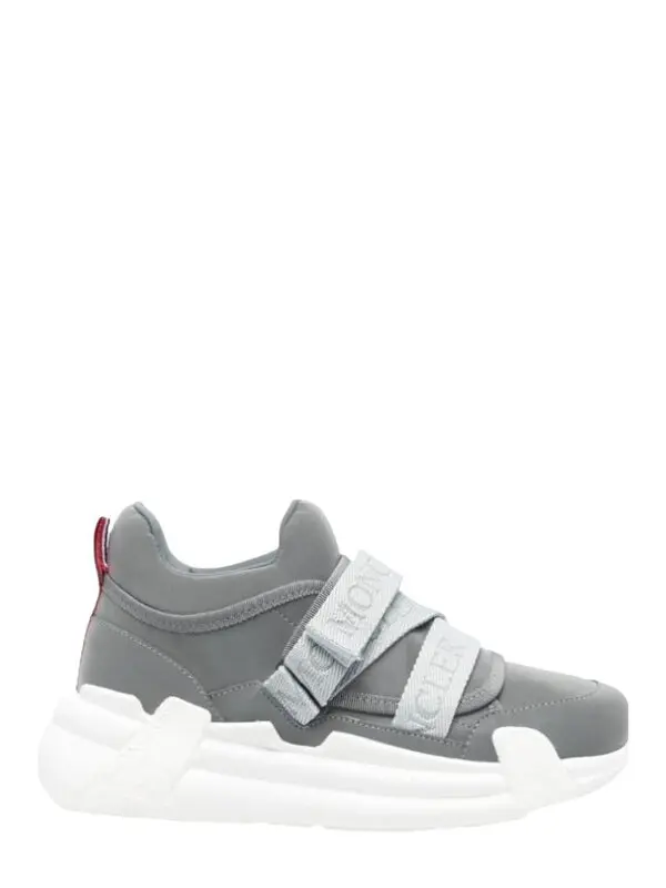Moncler Down Compressor Low-top Sneakers - Silver