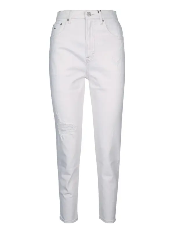 Tommy Hilfiger Ultra High Rise Tapered Jeans - White