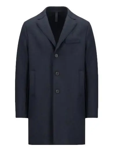 Harris Wharf London Pressed Wool Boxy Coat - Black