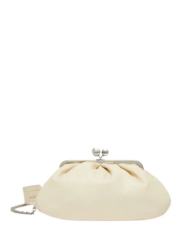 Max Mara Medium Pasticcino Clutch Bag - Nude