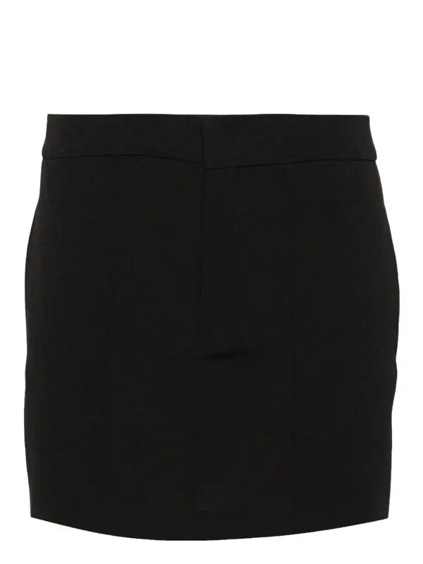 Isabel Marant Étoile Licoma High Waist Crepe Mini Skirt - Black