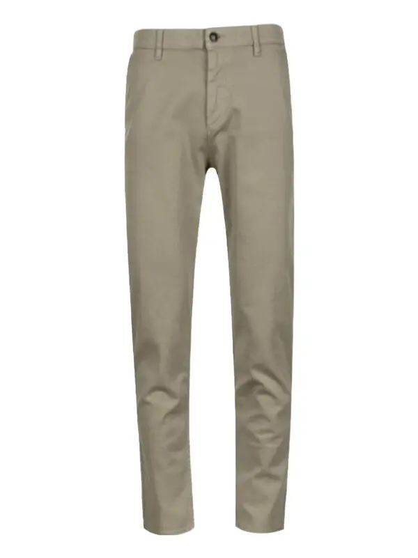 Hugo Boss Mid-rise Tapered-leg Trousers - Nude