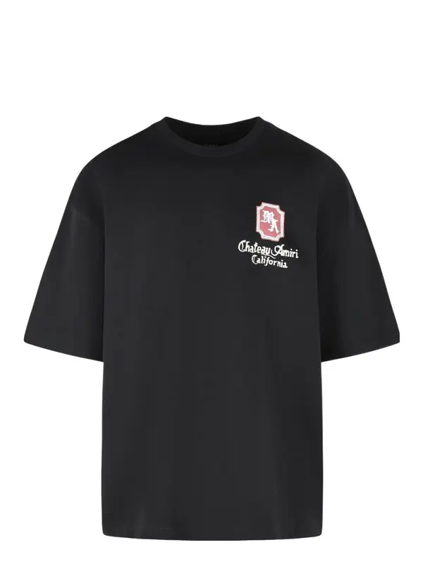 Amiri Ma Chateau Os Printed T-shirt - Black