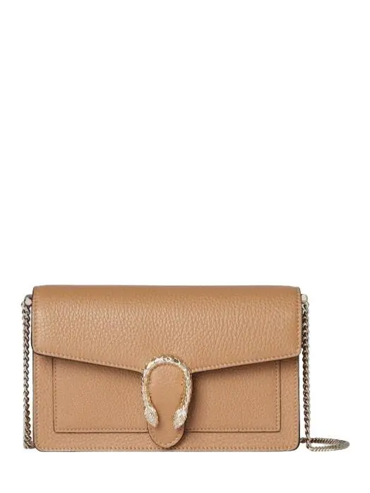 Gucci Dionysus Chain Crossbody Bag - Beige