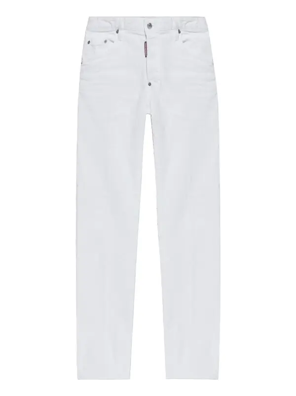 Dsquared2 Straight Leg Jeans - White