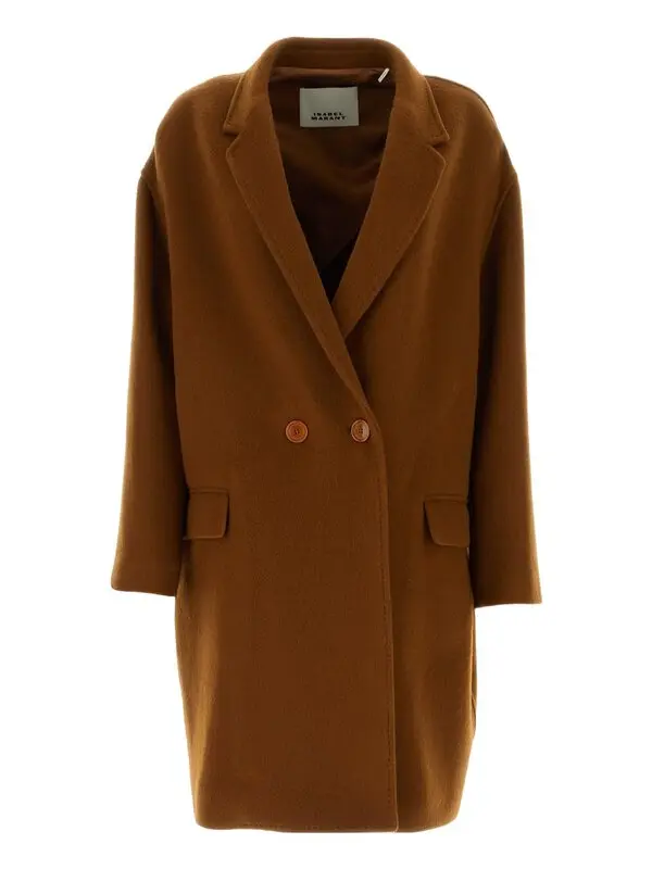 Isabel Marant Étoile Double-breasted Coat - Brown