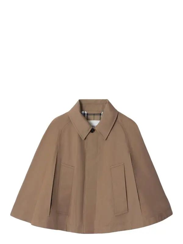 Burberry Twill-weave Cape - Trail
