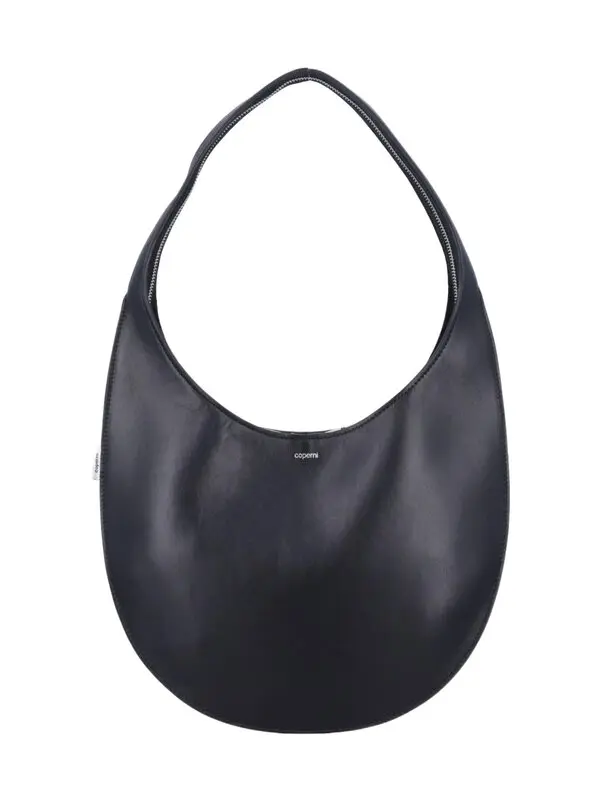 Coperni Crescent Zip Tote Bag - Black