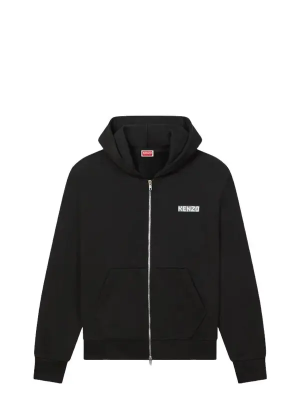 Kenzo City Full-zip Hoodie - Black