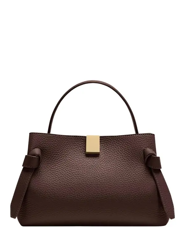 Yuzefi Gyoza Mini Handbag - Espresso