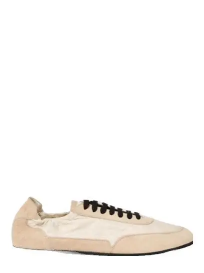 SCAROSSO Leggera Lace-up Sneakers - Off White