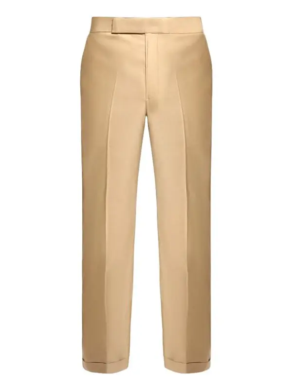 Alexander McQueen Straight-leg Tailored Trousers - Nude