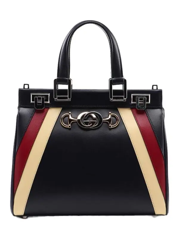 Gucci Zumi Small Top Handle Bag - Black