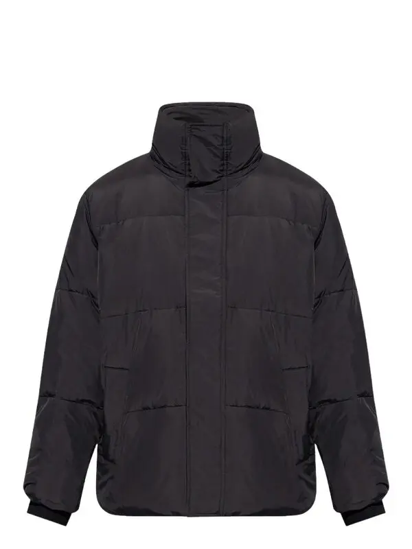 ETUDES Polaris Logo-patch High-neck Padded Jacket - Black