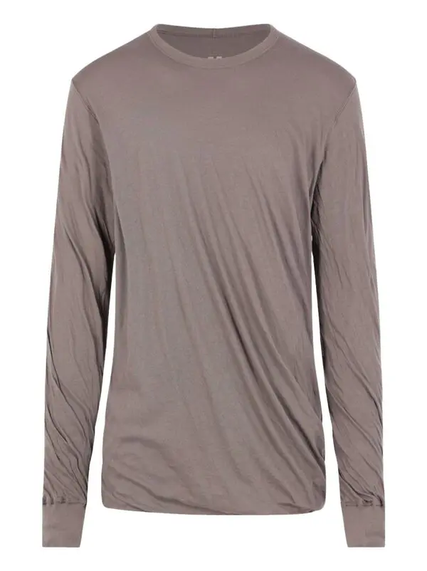 Rick Owens Long Sleeved T-shirt - Gray