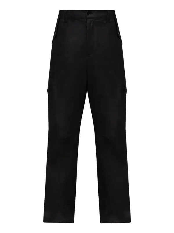 Dolce & Gabbana Straight Leg Cargo Trousers - Black