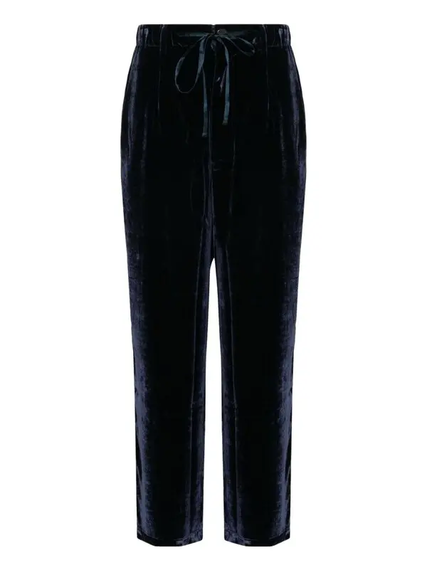 PIERRE-LOUIS MASCIA Velvet Trousers - Black