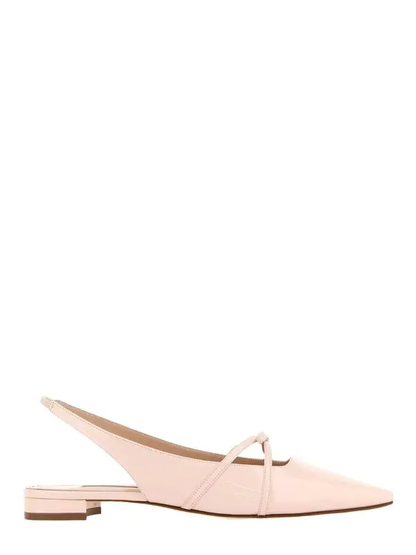 Manolo Blahnik Dariasli Slingback Flats - Nude