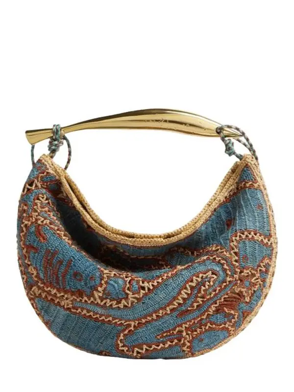 Bottega Veneta Sardine Woven Top Handle Bag - Multicolor
