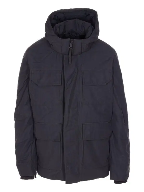 Canada Goose Maitland Logo Patch Down Jacket - Black