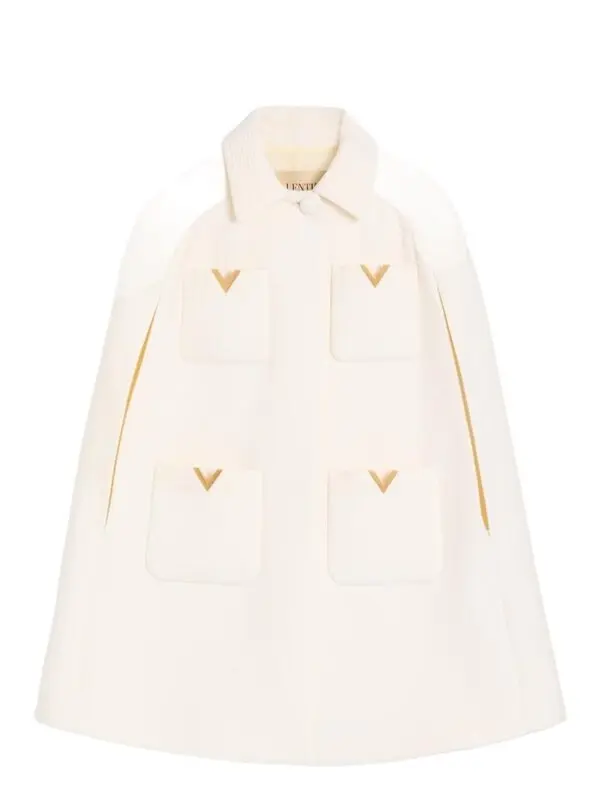 Valentino Garavani Double Cape - Ivory