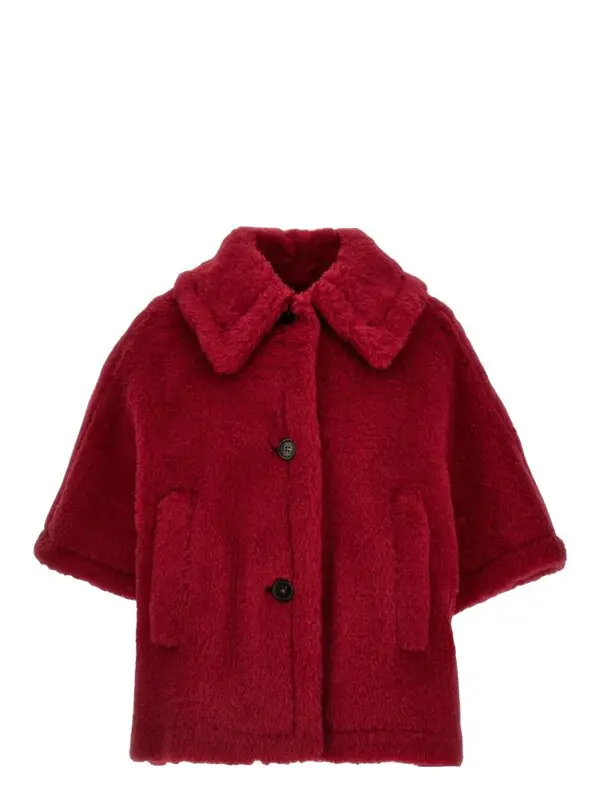 Max Mara Tenebre Cape - Red