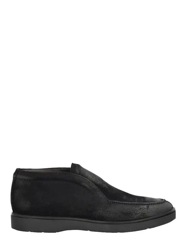 Tagliatore Round Toe Slip-on Loafers - Blue