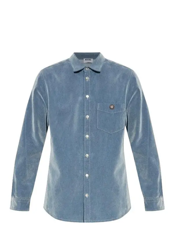 Moschino Long-sleeved Shirt - Blue