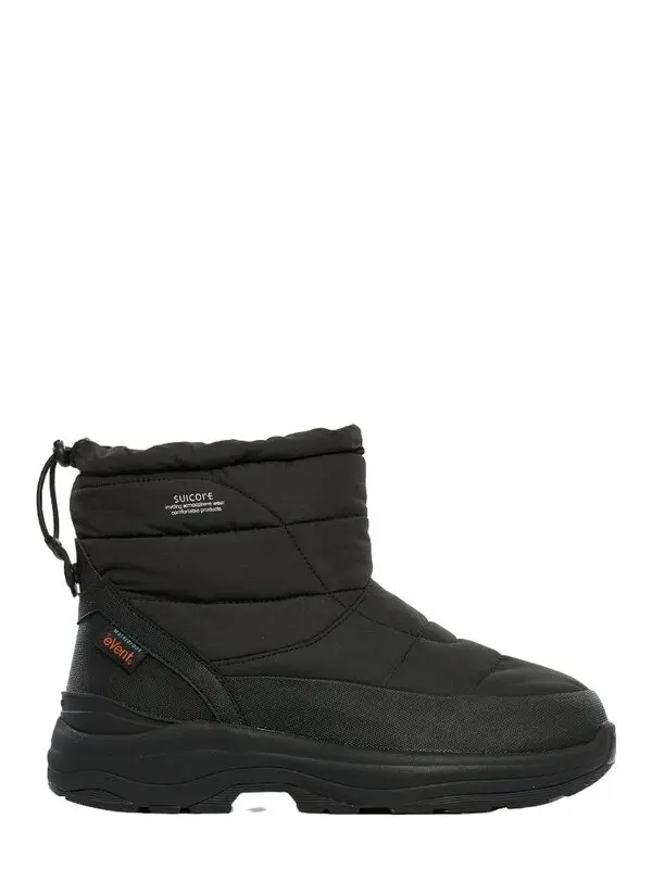 Suicoke Padded Round Toe Snow Boots - Black