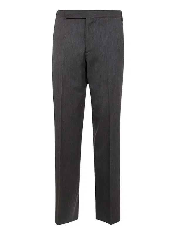 LARDINI Tailored Trousers - Black