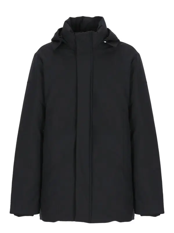 SAVE THE DUCK Hooded Padded Jacket - Black
