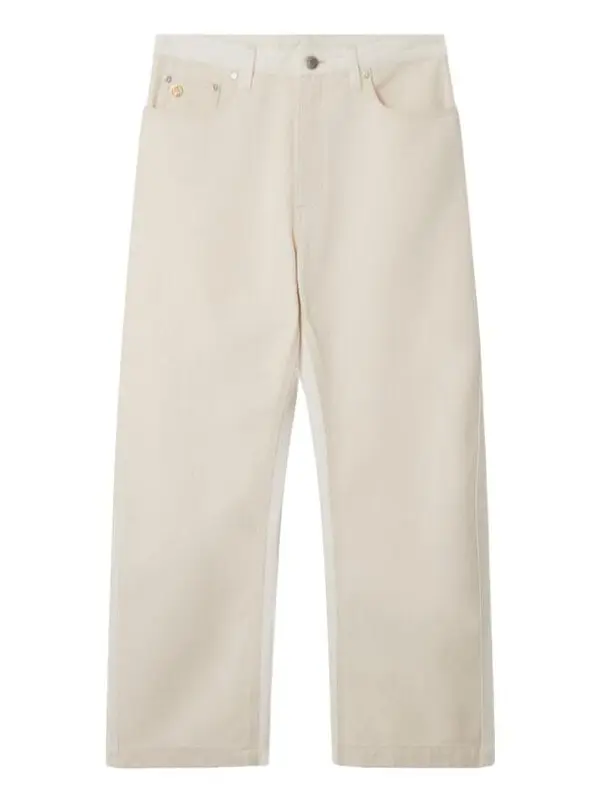 Stella McCartney High-waist Straight-leg Jeans - Nude