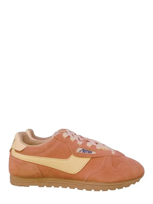 AUTRY Windspin Lace-up Sneakers - Brown