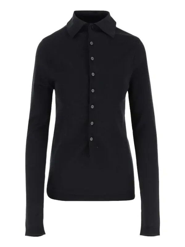 Loewe Back To Front Silk Sweater - Black