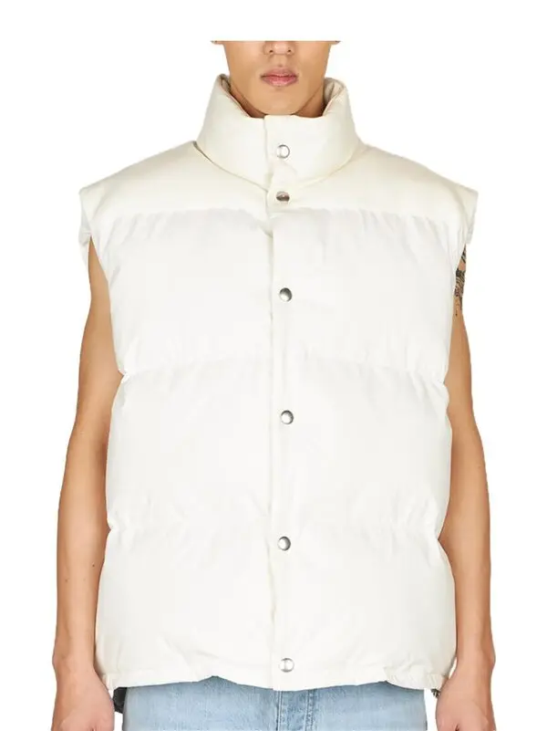 Bottega Veneta Padded Gilet - White