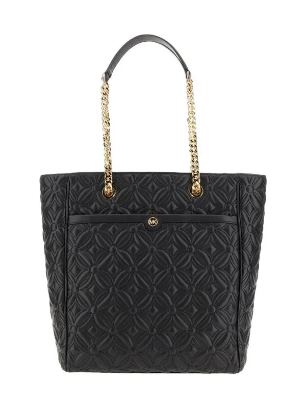 Michael Kors Blaire Large Logo Tote Bag - Black