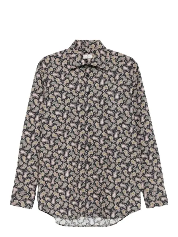 Etro Long Sleeve Shirt - Gray