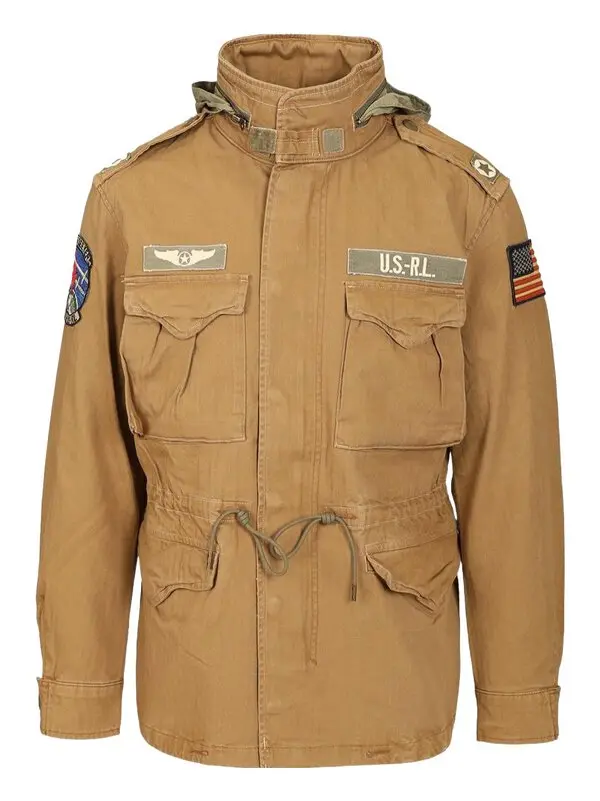Polo Ralph Lauren Patch Detail Field Jacket - Beige