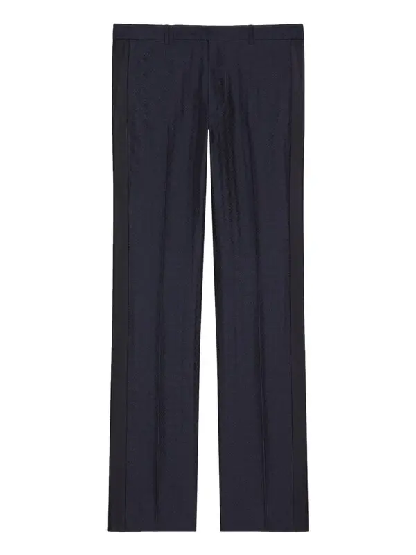 Givenchy Monogram Slim-fit Pants - Night Blue