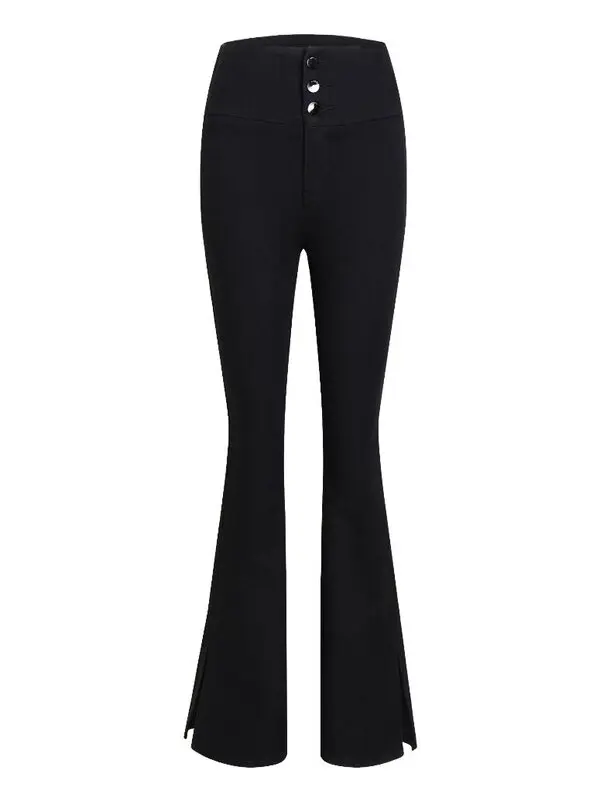 LIUREGALI High-rise Flared Jeans - Black