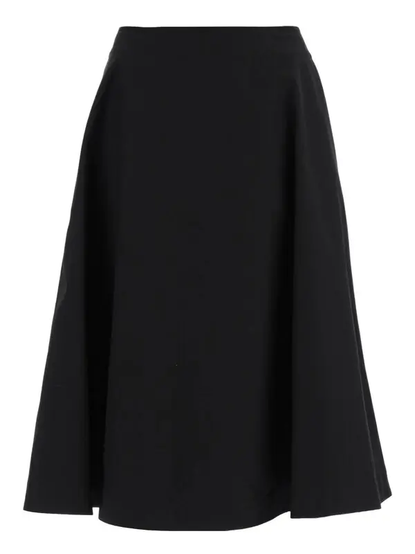 Bottega Veneta High-rise Flared Skirt - Black