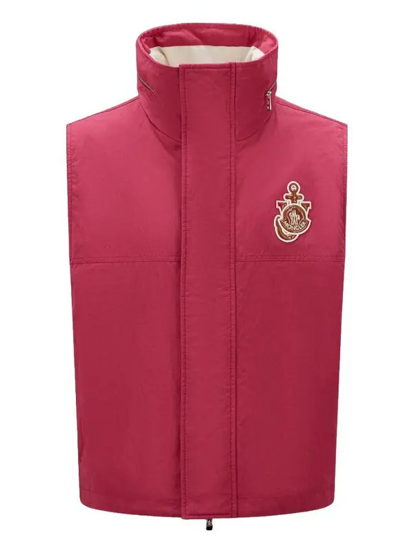Moncler Tryfan Down Gilet - Red