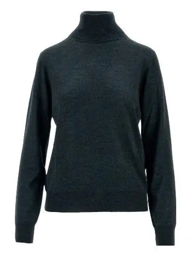 P.a.r.o.s.h High-neck Long-sleeve Sweater - Black