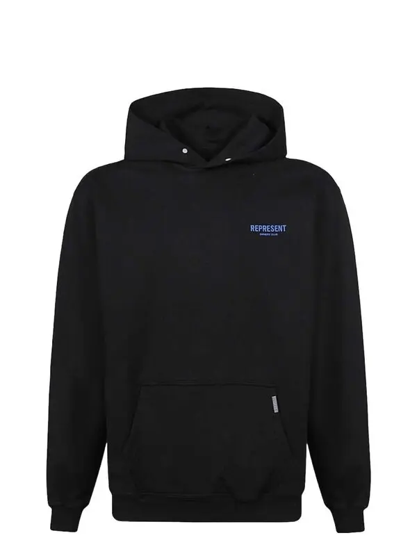 REPRESENT Owners' Club Cotton Hoodie - Black