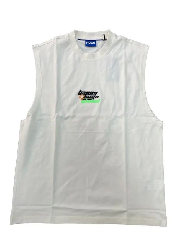 Hugo Boss Sleeveless Crew Neck Vest - No